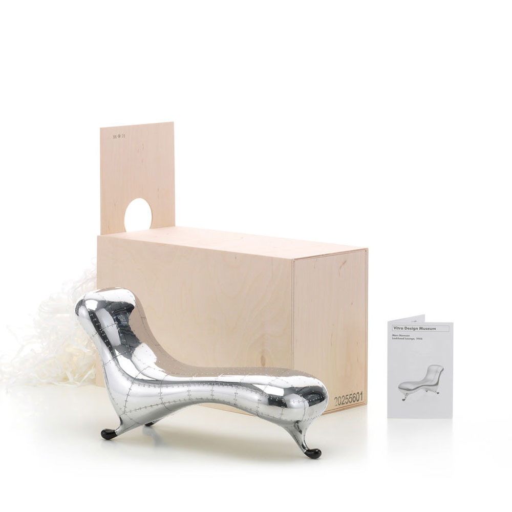 迷你收藏模型／Lockheed Lounge 金屬躺椅 | 北歐櫥窗 NORDIC