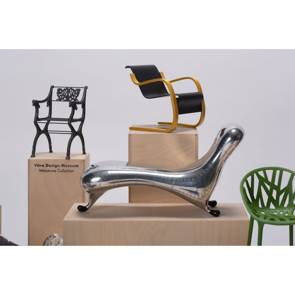 迷你收藏模型／Lockheed Lounge 金屬躺椅 | 北歐櫥窗 NORDIC