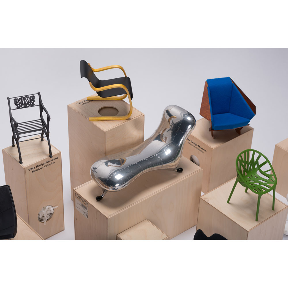 迷你收藏模型／Lockheed Lounge 金屬躺椅 | 北歐櫥窗 NORDIC