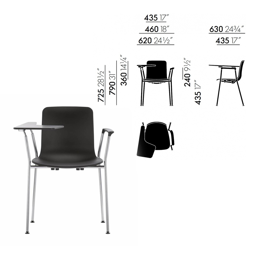 HAL Tube Writing Tablet 書寫好椅 | 北歐櫥窗 NORDIC