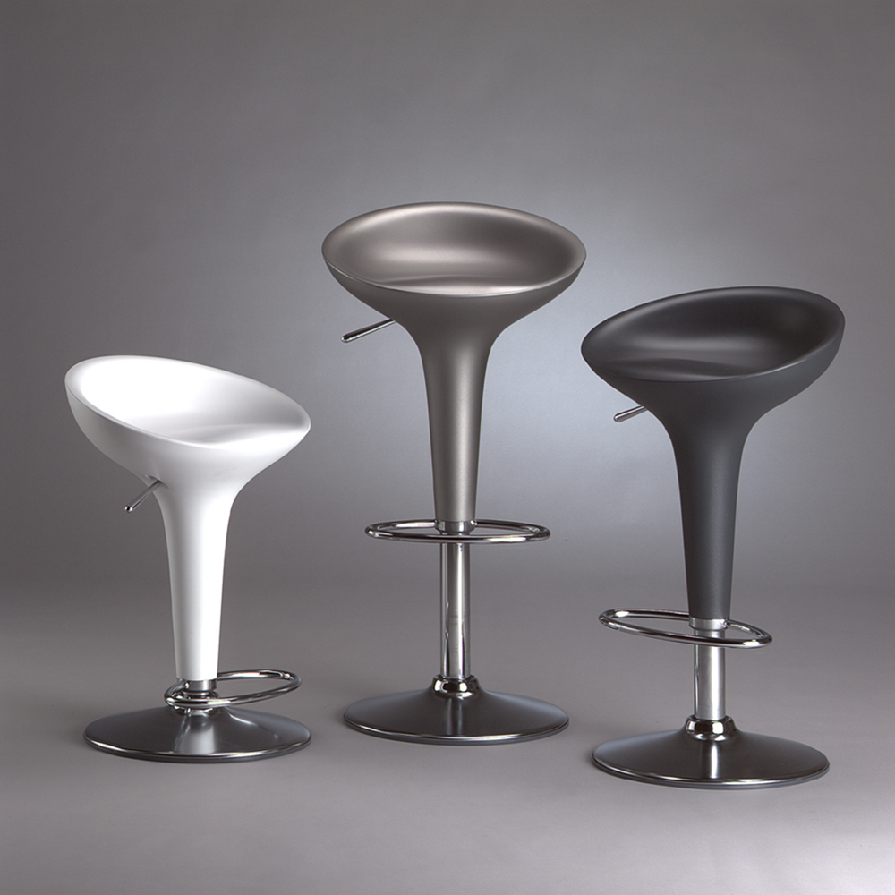 Bombo stool 升降高腳凳（柔白） | 北歐櫥窗 NORDIC