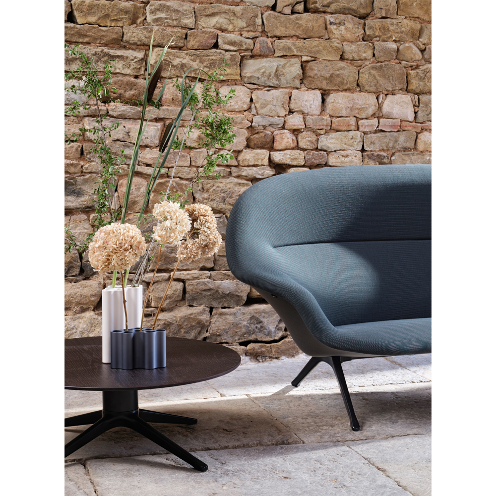 Abalon Table 羽貝 咖啡桌（淺色橡木、薄荷綠底座） | 北歐櫥窗 NORDIC