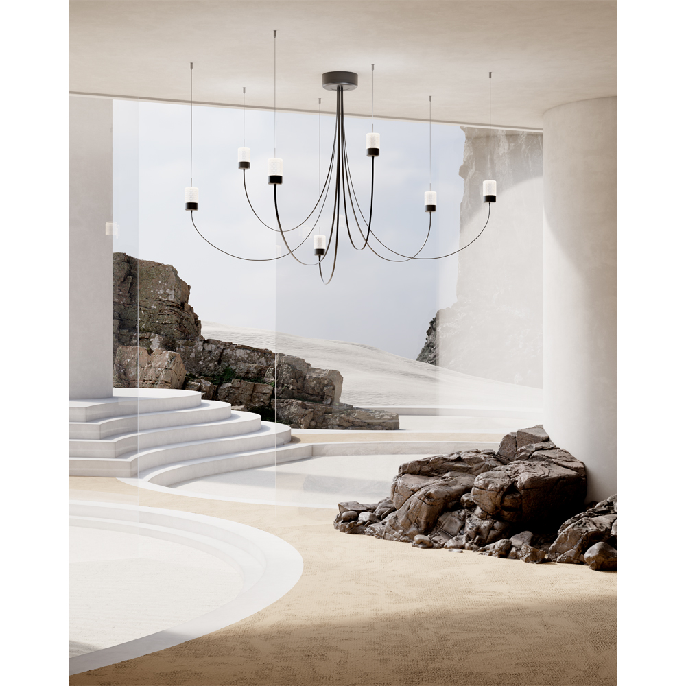 Gravity Chandelier 7 向光引力 吊燈（全電壓） | 北歐櫥窗 NORDIC