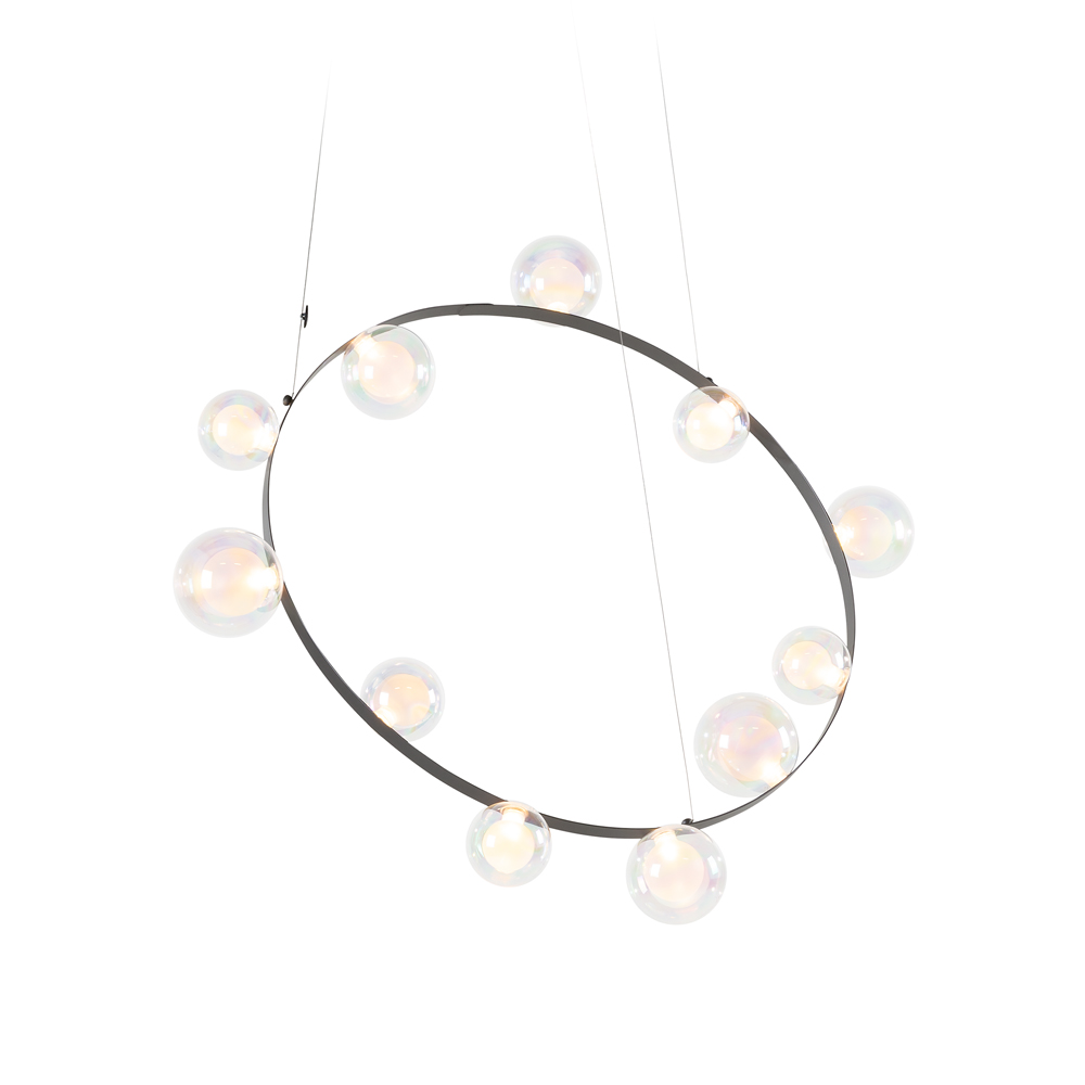Hubble Bubble 11 逐光泡泡 吊燈（透明油彩、110V） | 北歐櫥窗 NORDIC