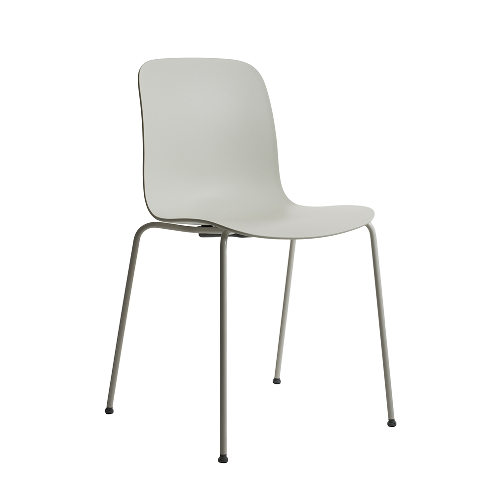 Substance Chair 極簡單椅（白座面、白鋼腳） | 北歐櫥窗 NORDIC