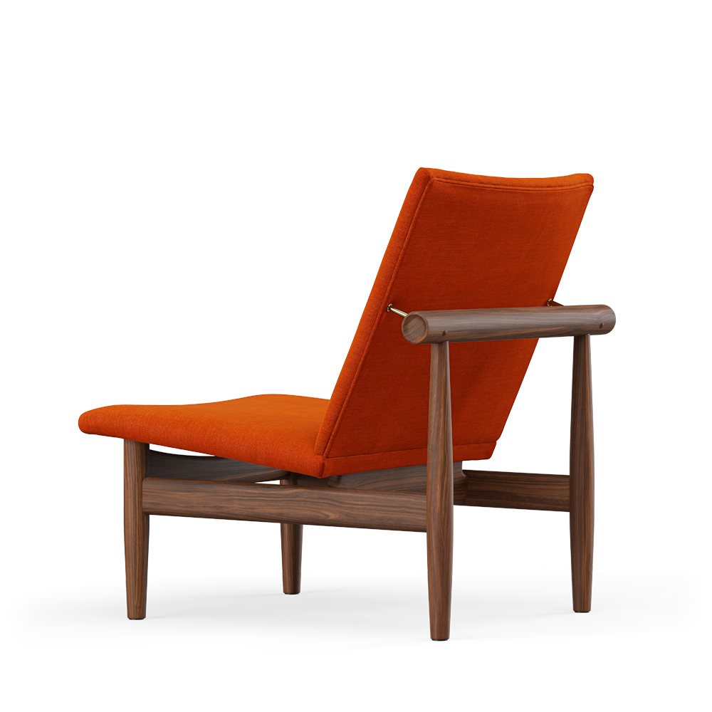 Japan Chair 主人椅（赤橙 / 胡桃木） | 北歐櫥窗 NORDIC