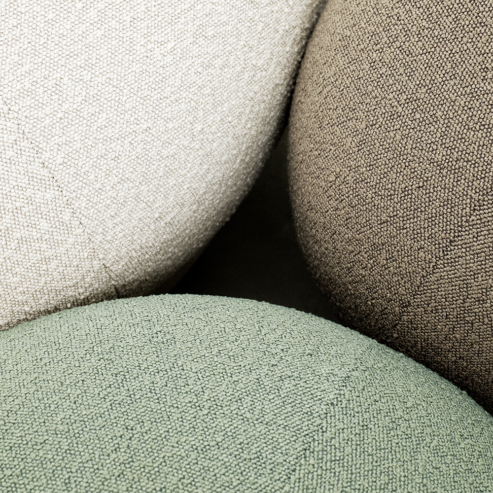 Uno Pouf 蘑菇 圓凳（奶白、65 公分） | 北歐櫥窗 NORDIC