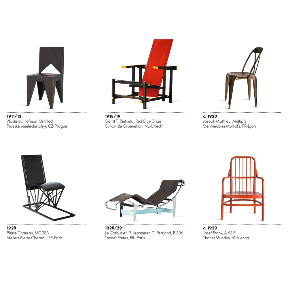 The Chair Collection 經典單椅設計珍藏海報 | 北歐櫥窗 NORDIC