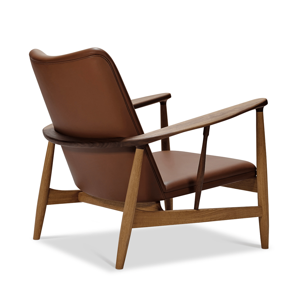 The Kettelhut Chair 凱特赫 主人椅（胡桃棕色皮革） | 北歐櫥窗 NORDIC