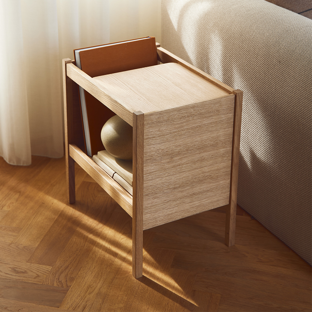 Journal Side Table 收納邊桌（橡木） | 北歐櫥窗 NORDIC